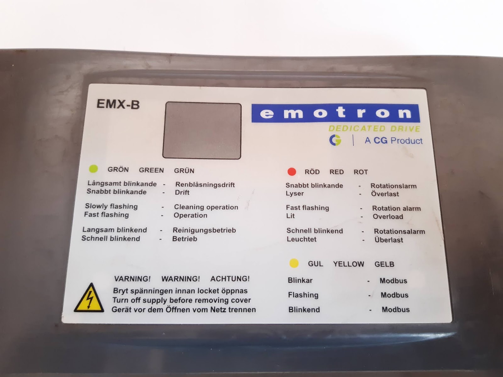 EMOTRON EMX-B CONTROLLER - Aeliya Marine