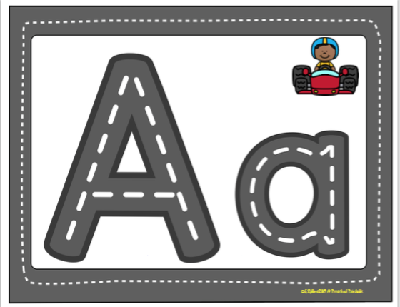 Alphabet Road Mats Preschool Printables Alphabet Road Mats Preschool Printables