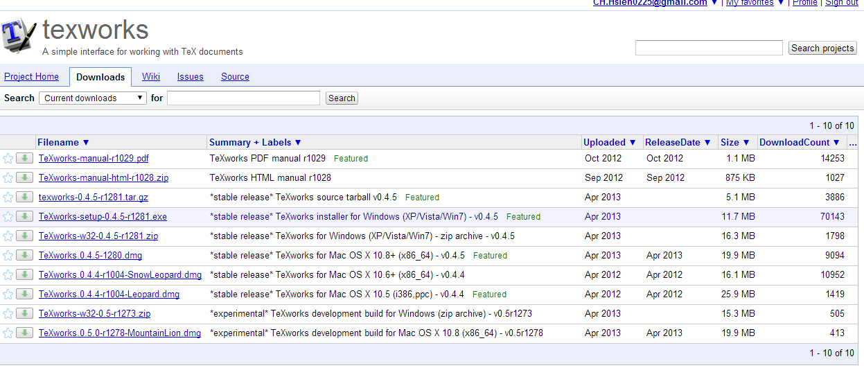 [分享] LaTeX + TeXworks 簡潔安裝 (for windows / mac)
