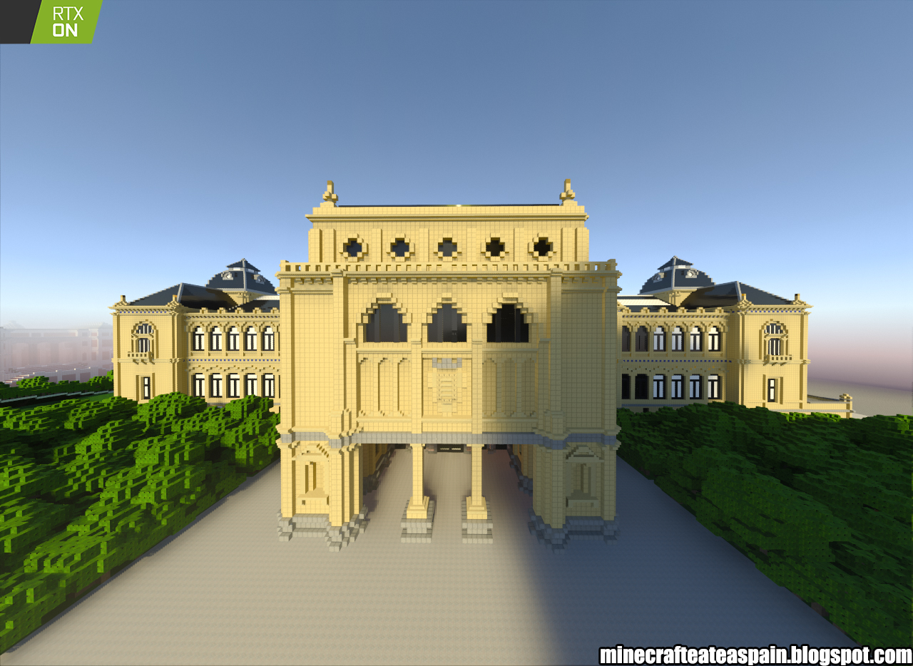Minecrafteate en RTX, Nº23: Replica del Ayuntamiento de San Sebastian ...