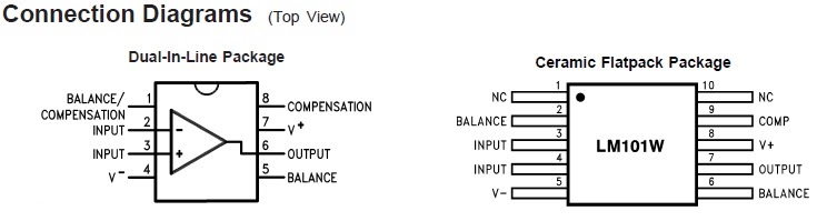 Electronics Technology: LM101A, LM201A, LM301A