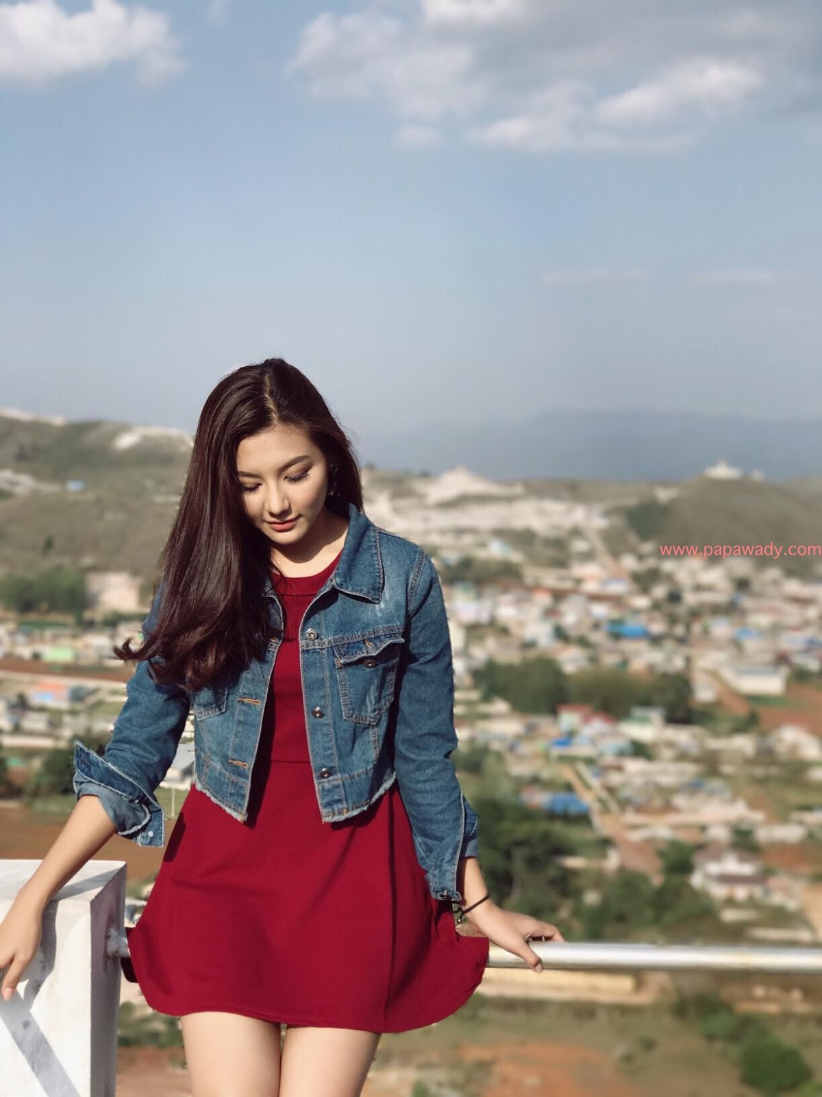 May Myint Mo Beautiful Snapshots in Taung Gyi , Shan State