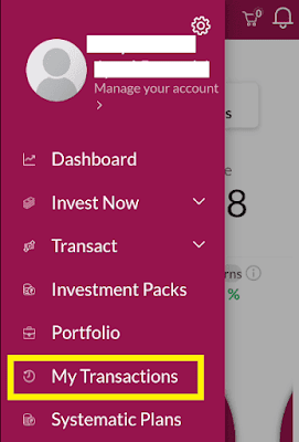 How to check Axis Mutual fund transaction status?