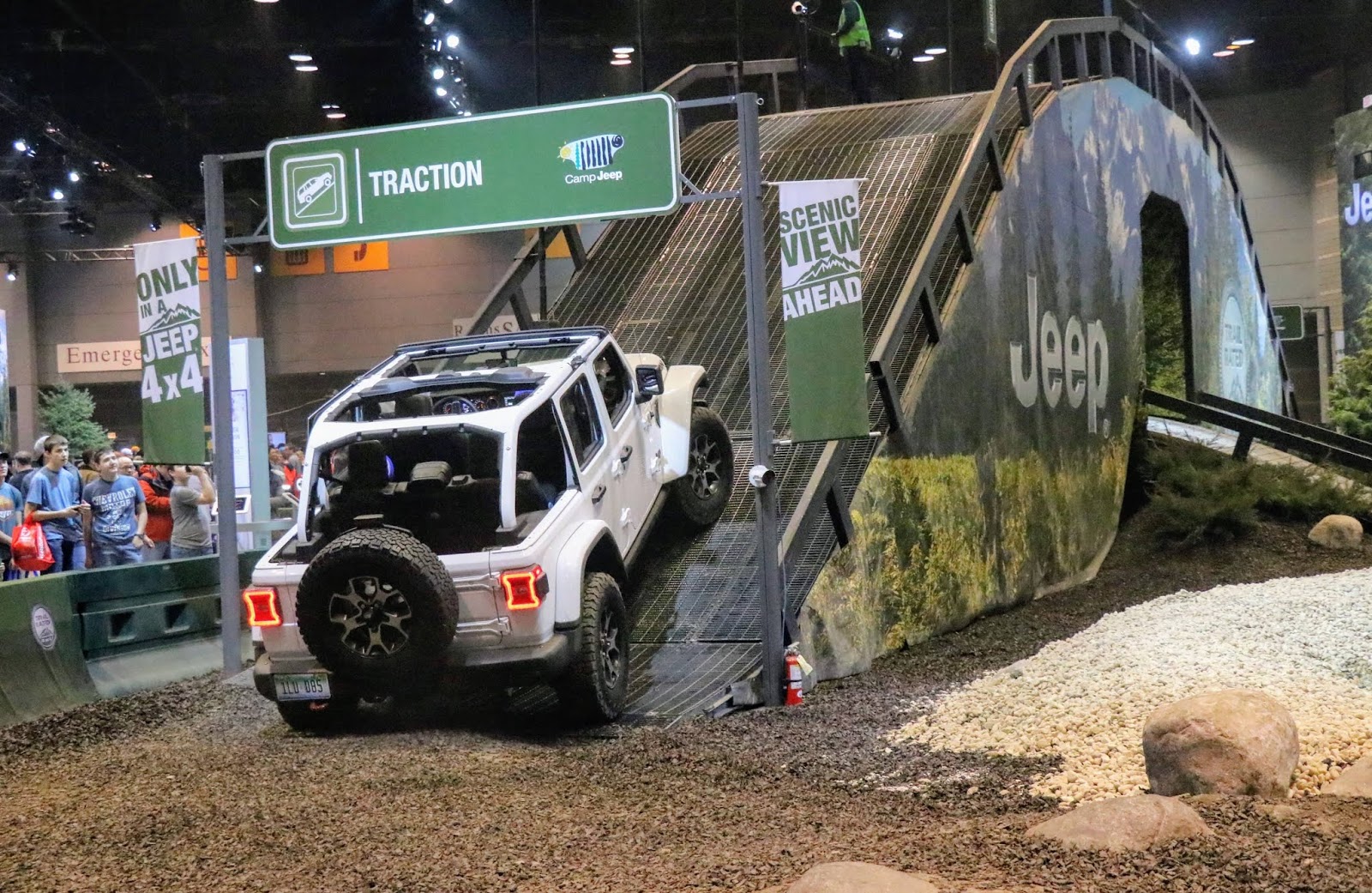 Just A Car Guy: The "Camp Jeep" obstacle course on the "International ...