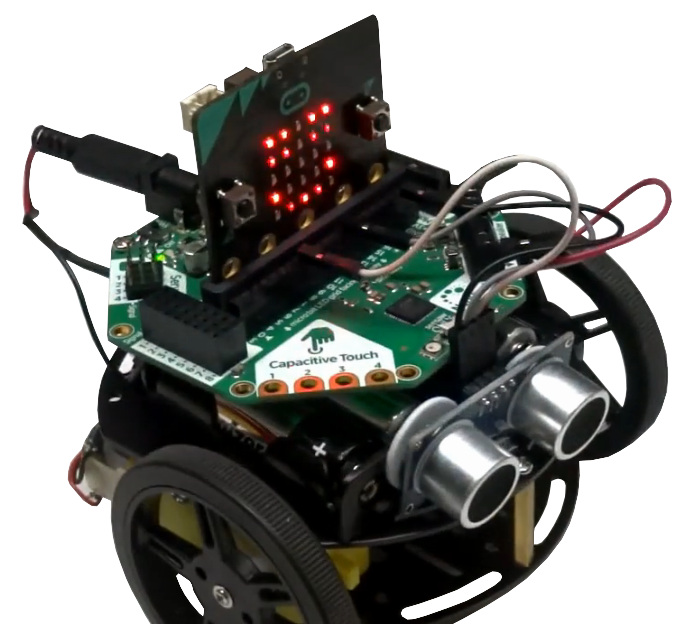 Micro:bit : réaliser un robot avec Crickit et MakeCode - MCHobby - Le Blog