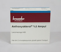 Beauty Skin Supplier: Aethoxysklerol 3% suntik varises