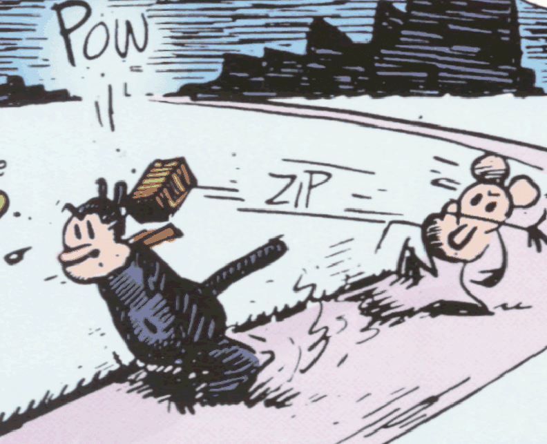 Presented for your consideration -- "Ignatz", an odd story by Ron ...
