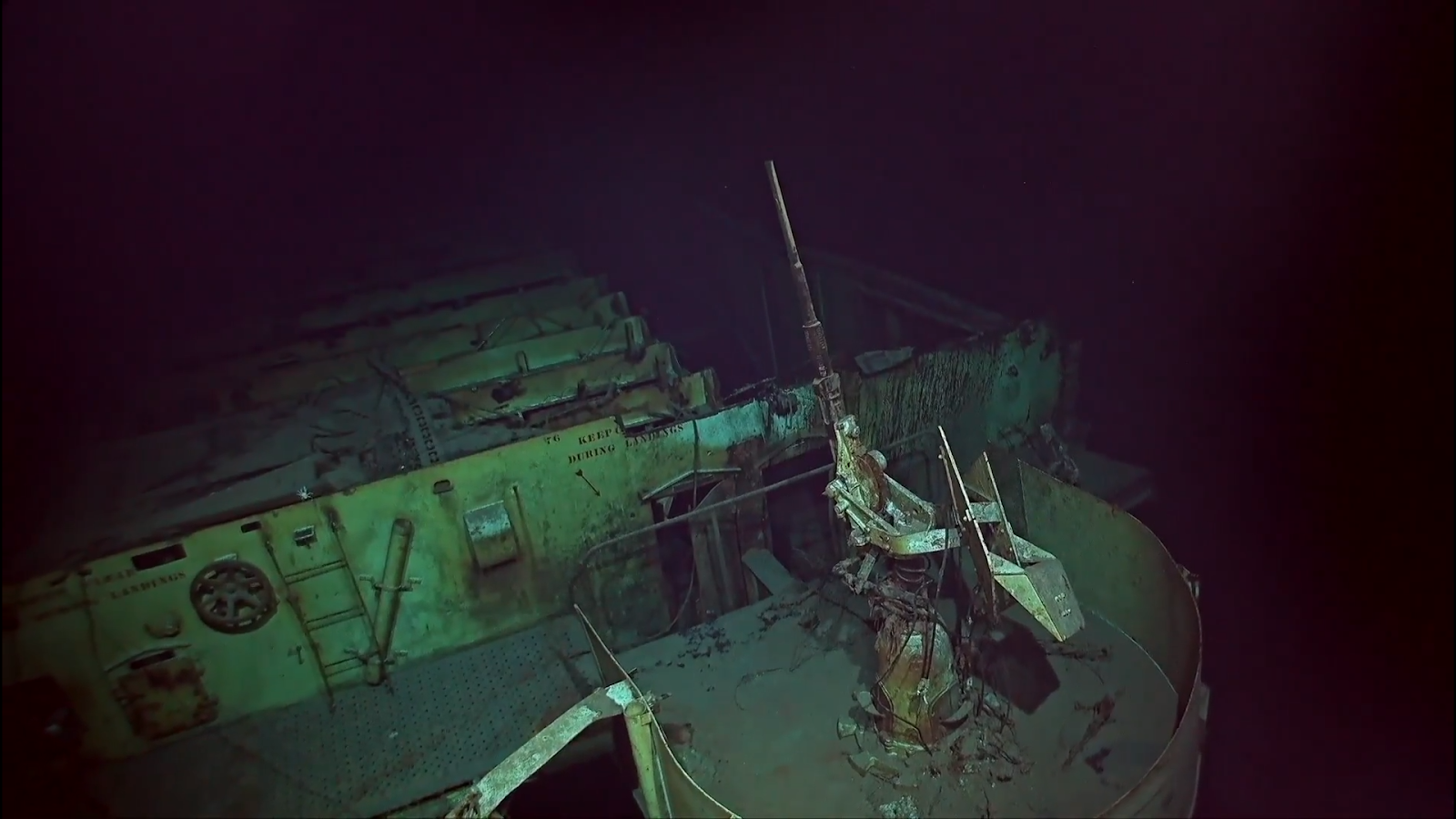 The Wreck of the USS St. Lo