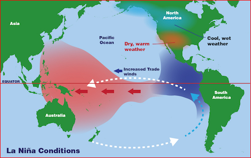 La Nina: Pengertian, Proses, Dampak dan Perbedaannya dengan Kondisi Normal - geografi81