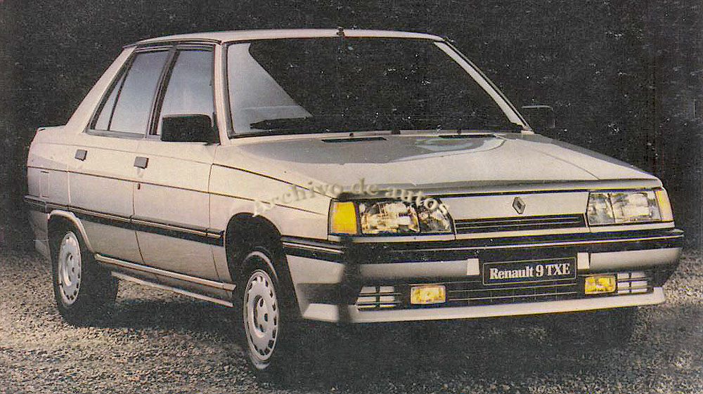 Archivo de autos: Renault 9, Auto del Año de 1990