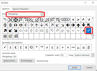 Cara Mudah Membuat Simbol Ceklis Di Word - Coldeja | Blog Seputar ...