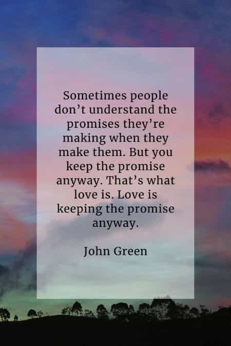 55 Promise quotes that'll explain the value of your words
