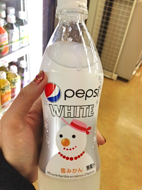 VIAJE DE LUNA.: New Pepsi White from Japan