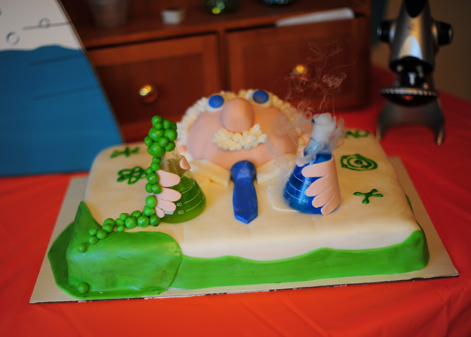 Leafy Tree Tops: Science Birthday Party- Part 1