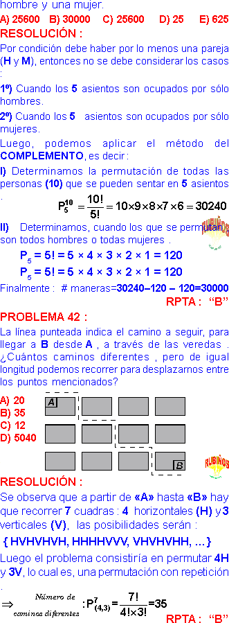 PERMUTACIONES Y COMBINACIONES EJERCICIOS RESUELTOS PDF