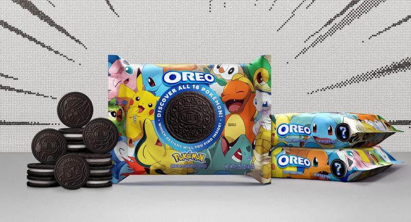 New Limited Edition Pokemon x Oreo Cookies on Store Shelves Now