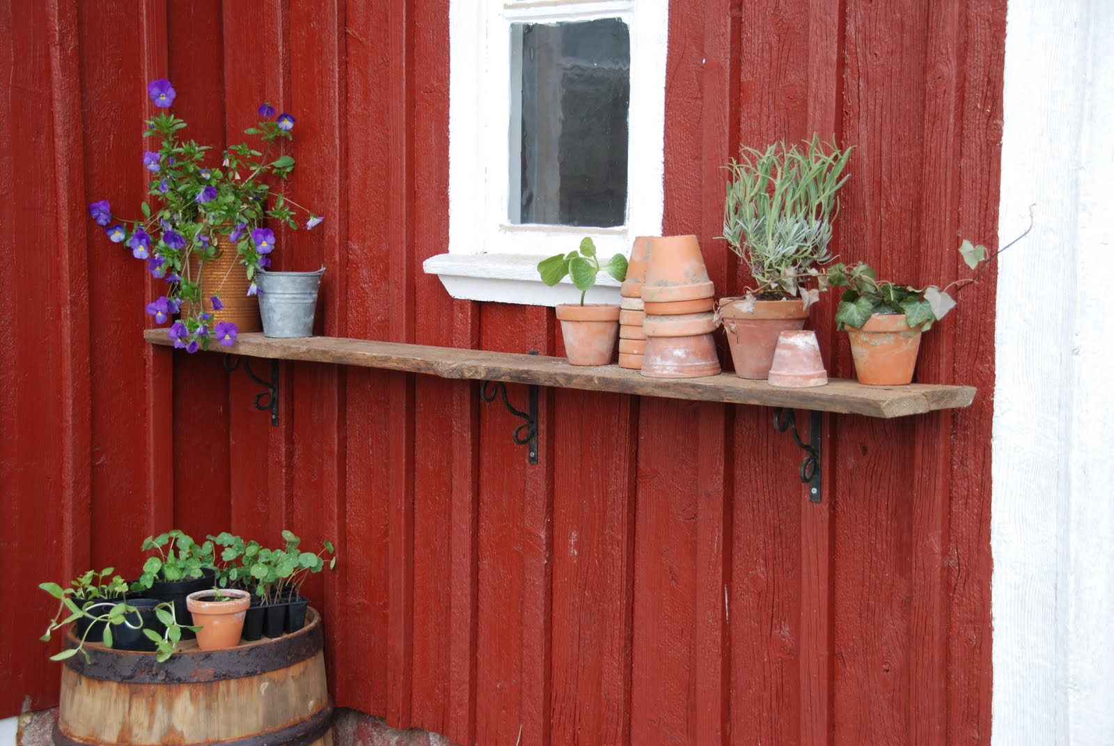 Att skapa är livet! - renovering, konst och design: Älskade uteplats.