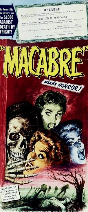 SPACE MONSTER: MACABRE aka MACABRO - 1958