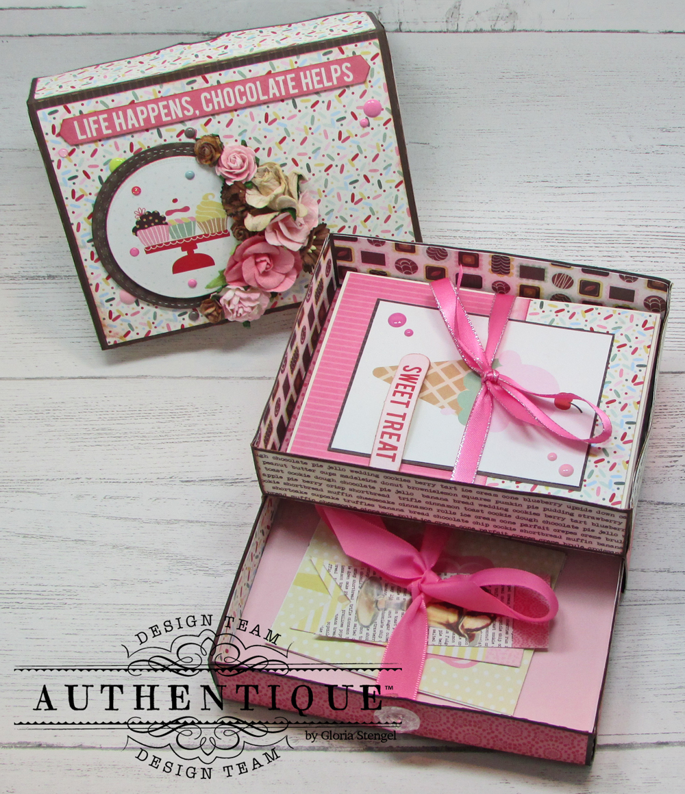Scraps of Life: Sweet Treats Card Box