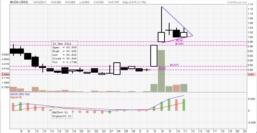 My Prediction Stock Market: HSL AND MUDA