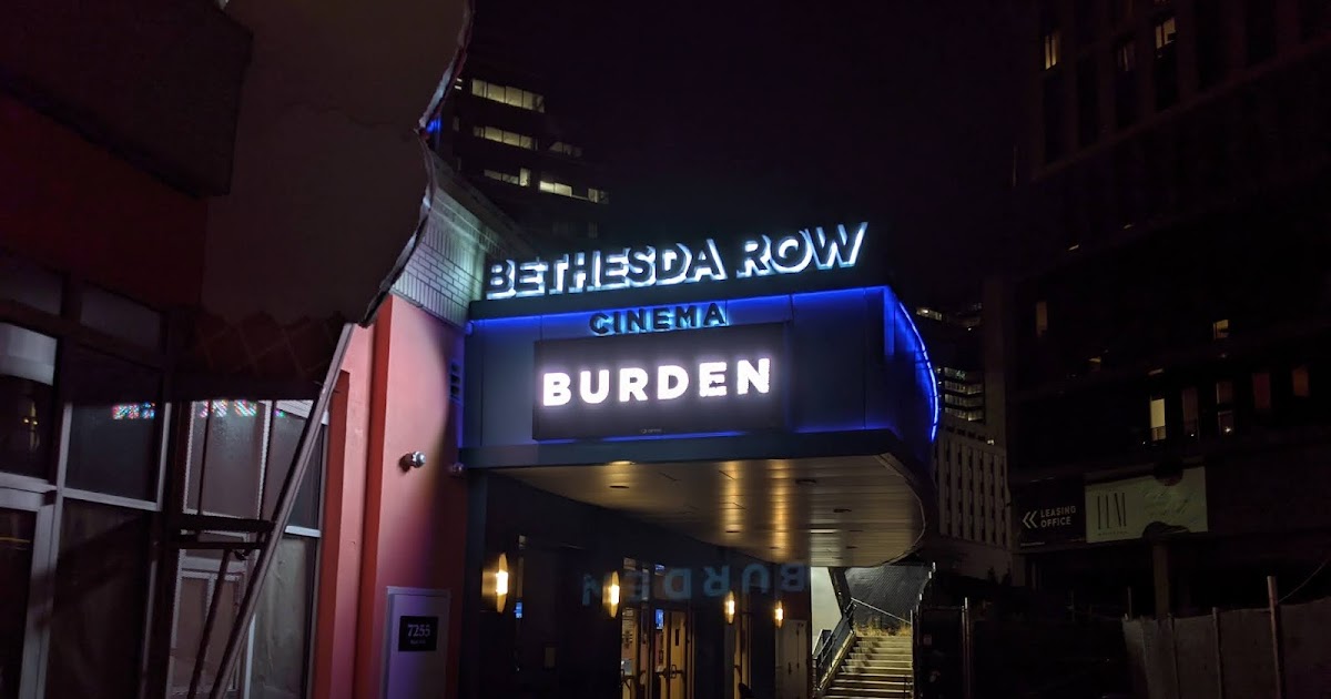Robert Dyer @ Bethesda Row: Landmark Bethesda Row Cinema marquee lights ...