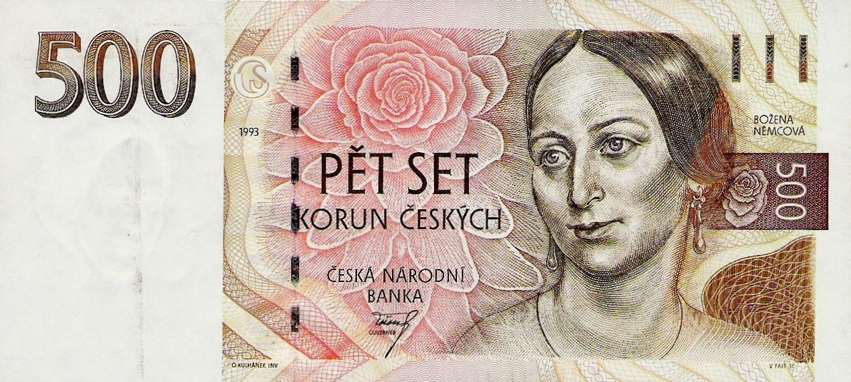 Bank Notes of the World: Bank note from Czech Republic