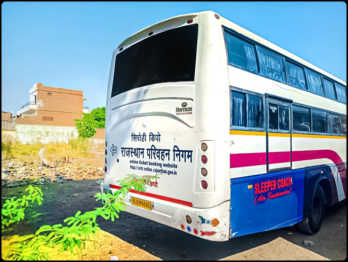 RSRTC Non AC Sleeper Coach Bus