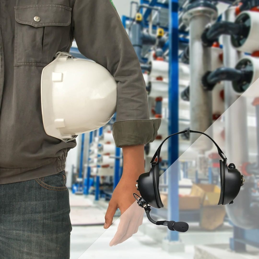 High Noise Headsets for Industrial, Manufacturing and Construction Workers