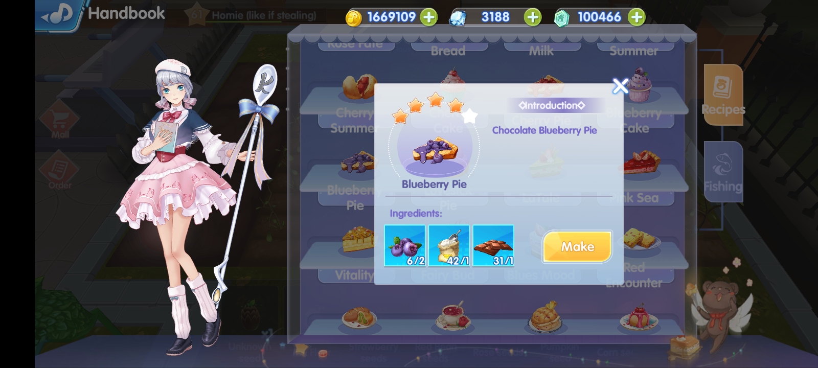 Idol Party (Game) Recipes (Up to Date)