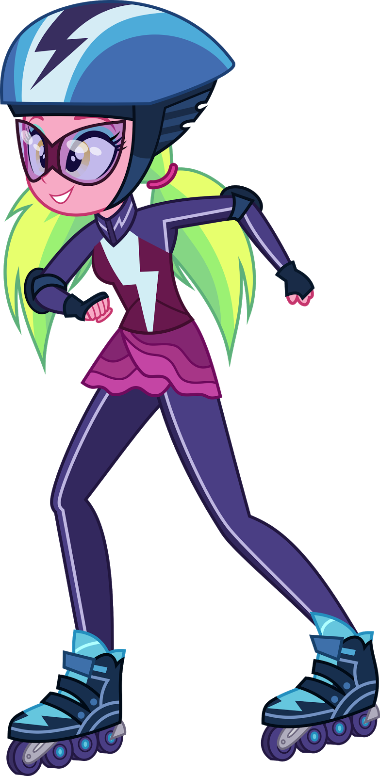 My Little Pony EG RR: Friendship Games PATINAJE WonderColts y ShadowBolts