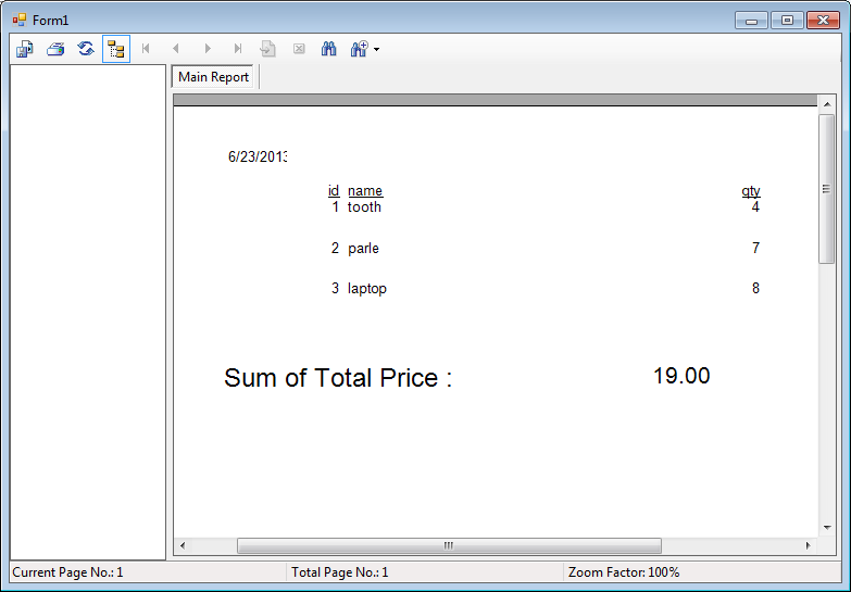 How to Sum of Column in Crystal Report in C# Windows Applications ...