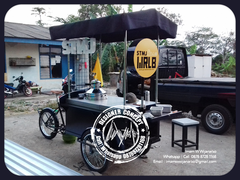 Desain & Produksi Gerobak: Produksi Gerobak Sepeda