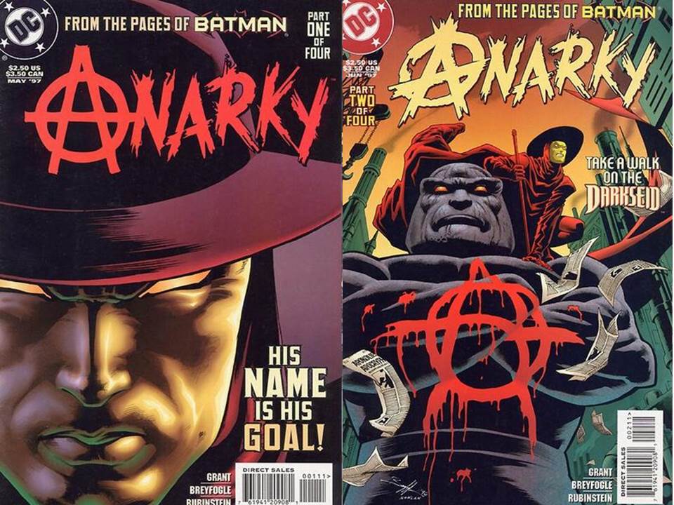 Dave's Comic Heroes Blog: Gotham Guide: Killer Moth, Amygdala and Anarky