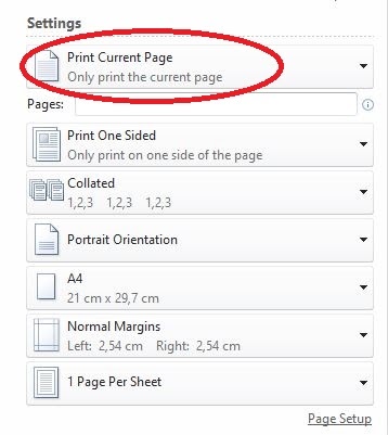 Cara Memprint Halaman Tertentu Dari Skripsi