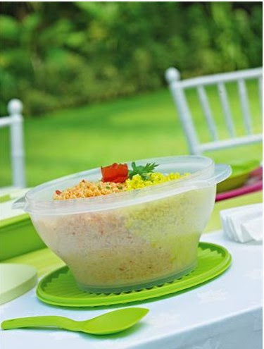 Large Rice Bowl with Spoon - TUPPERWARE INDONESIA Promo November 2016