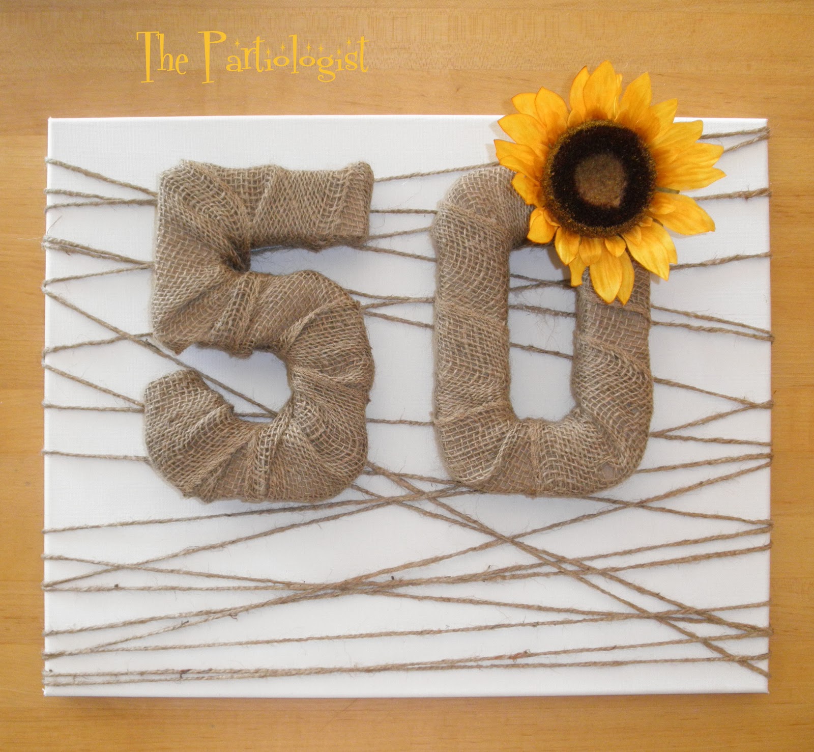 The Partiologist: Sunflower Stemware!