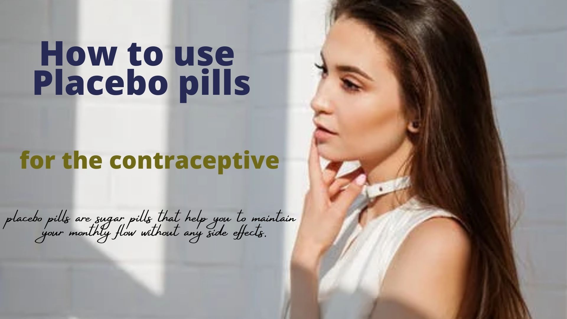 Birth control placebo pills Benefits for woman health. - DGS Health
