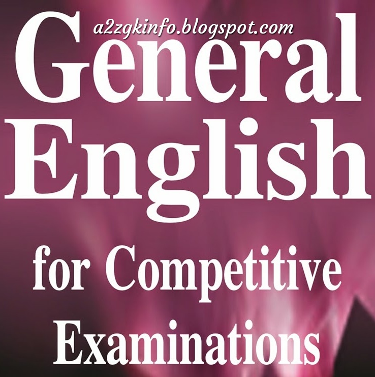 Competitive Exam English Questions And Answers A2Z G K QUESTIONS AND competitive-exam-english-questions-and-answers-a2z-g-k-questions-and