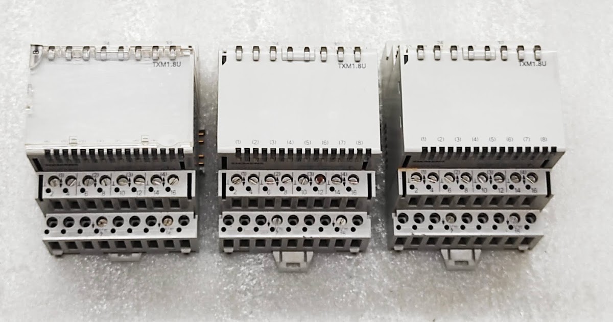 SIEMENS TXM1.8U 8-UNIVERSAL I/O MODULE 071206B25902