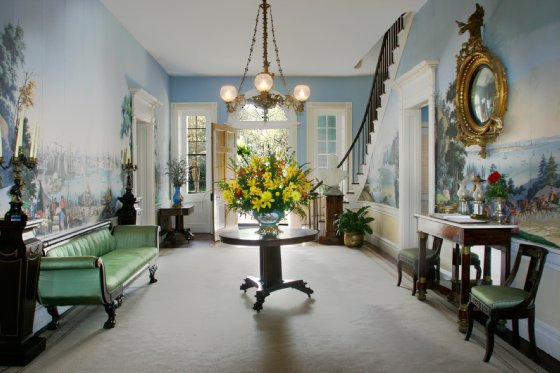 Southern Plantation Interior Designs Ceiling