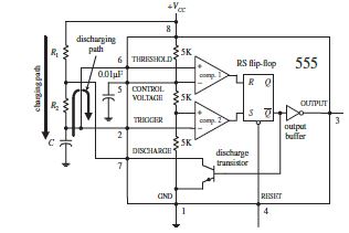 How 555 IC works (Astable Operation & Monostable Operation) - Black keyhole