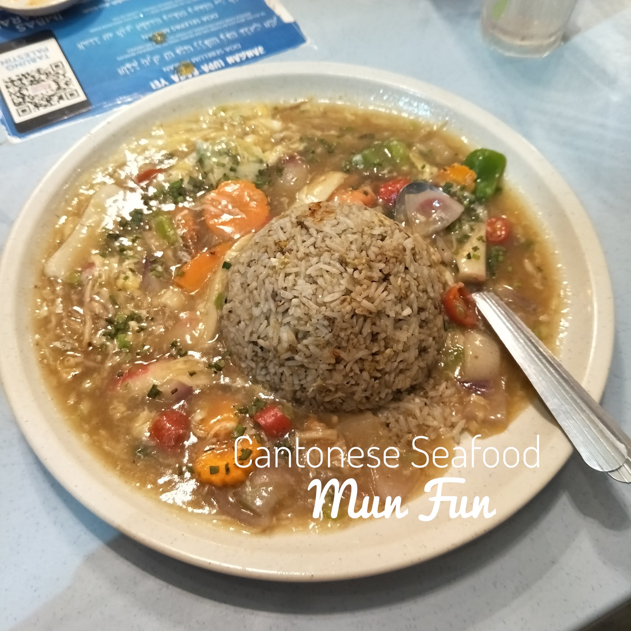 CANTONESE SEAFOOD MUN FUN DI RESTORAN BUDAK SIEW MAI