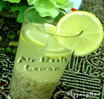 Koleksi Resepi Terhebat Nusantara: Air Barli Berlimau