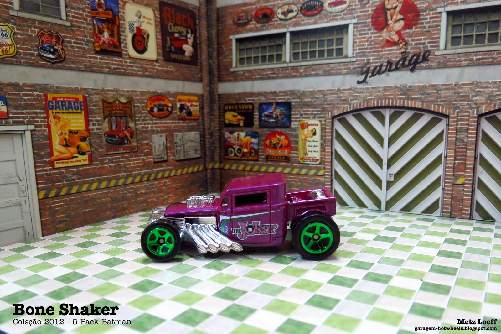 Garagem Hot Wheels: Bone Shaker