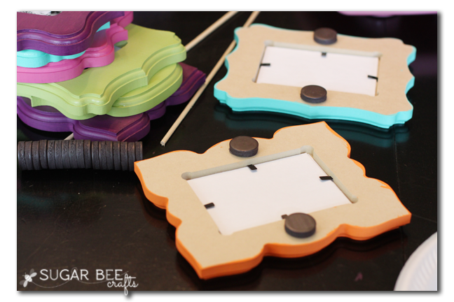 Mini Frame Fridge Magnets - Sugar Bee Crafts