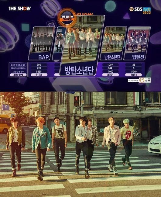 BTS wins #1 on 'The Show'