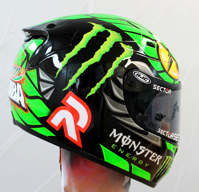 Racing Helmets Garage: HJC R-PHA10 Plus J.Lorenzo "Green Mamba ...
