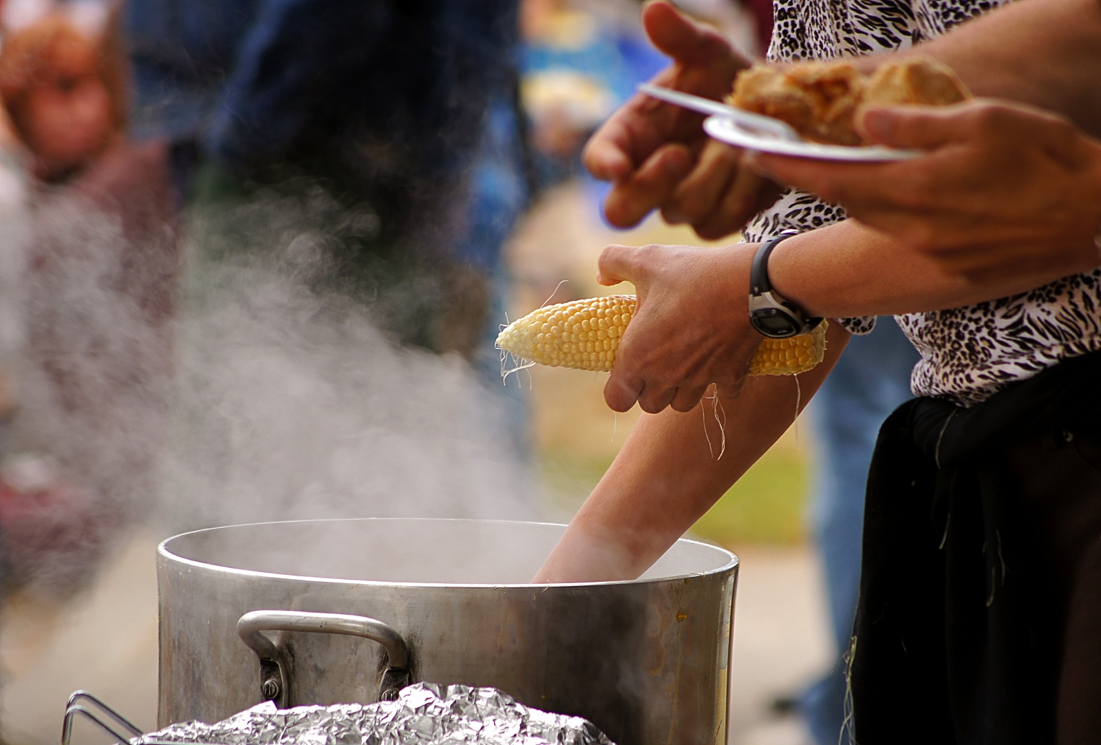 Victoria Daily Photo: Vic West Corn Roast