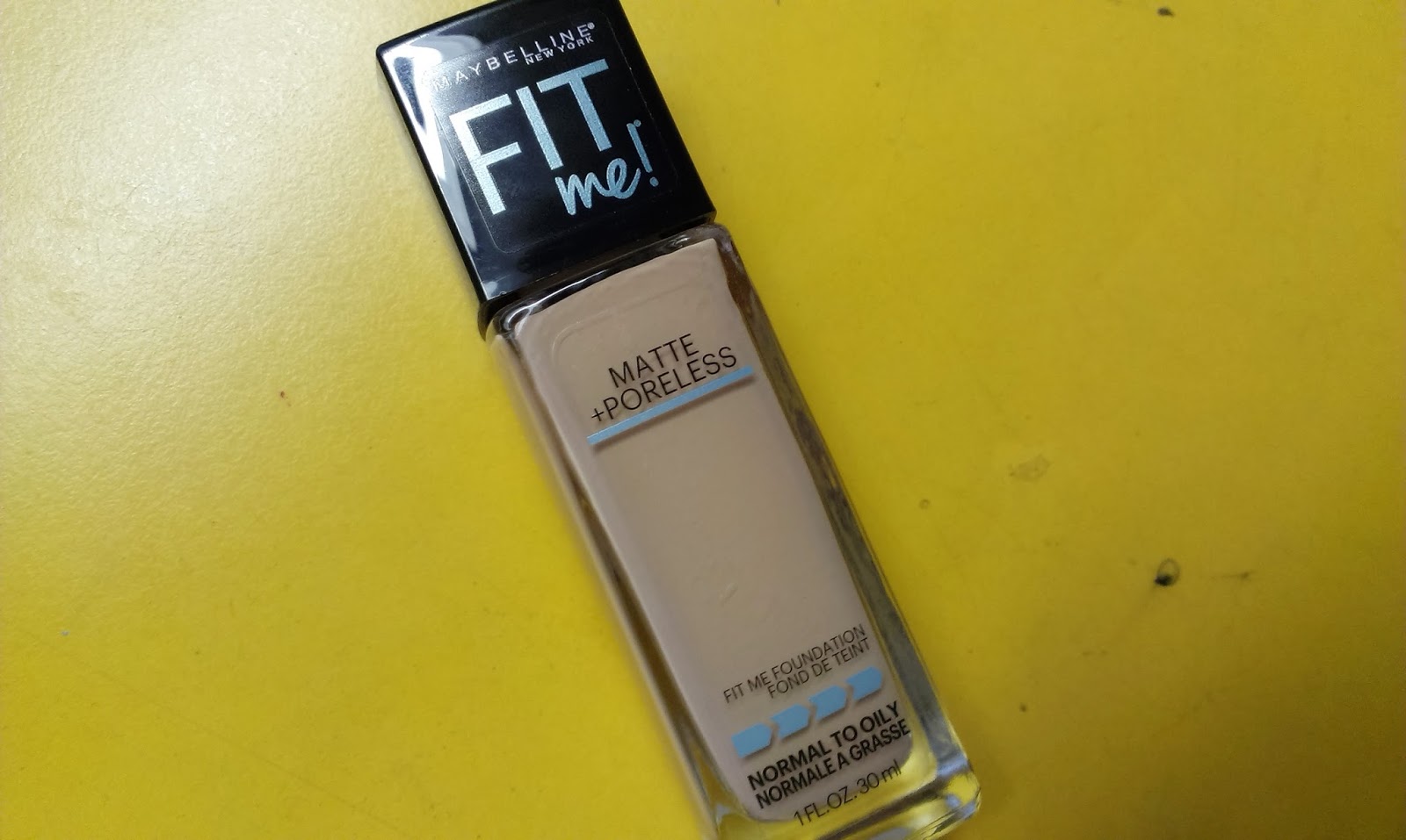 Coffee is my muse: Maybelline Fit Me! Matte and Poreless Foundation 235 ...