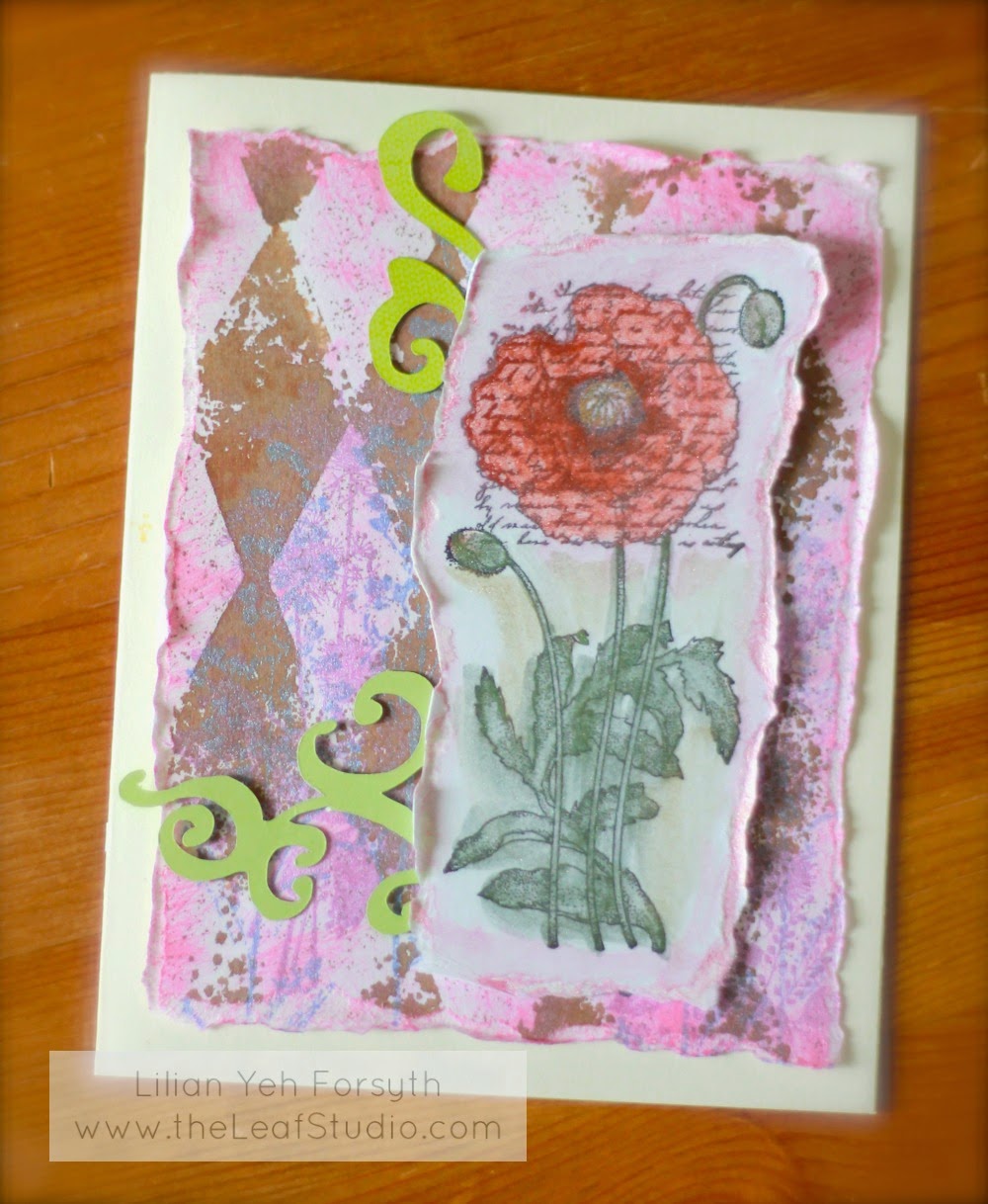 Poppy Poem Card - The Leaf Studio